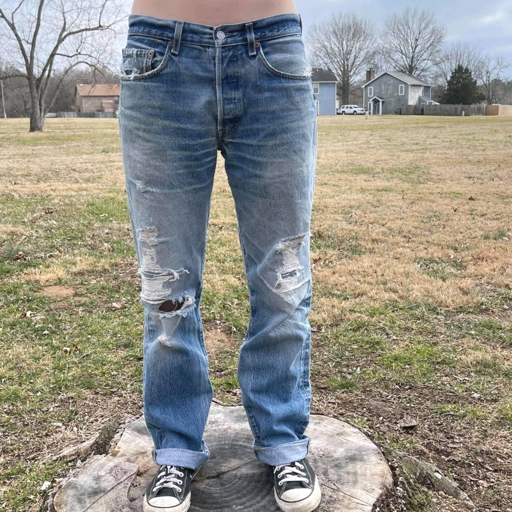 501 Xx Vintage Rare Levi's 34 - Gem